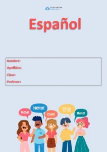 🔵Portadas Azules para Word [GRATIS] - Descargar Portada