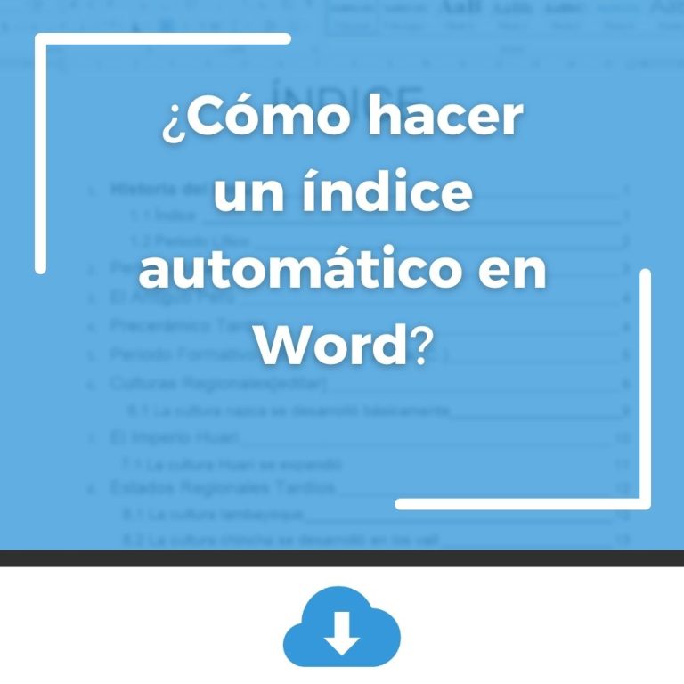 🔵Portadas Azules para Word [GRATIS] - Descargar Portada